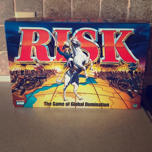 Hasbro | Games | Conquer The World With Classic Risk | Poshmark